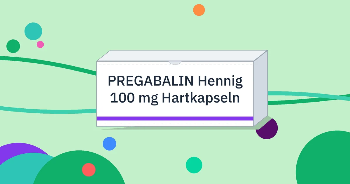 Symbolbild: Packung mit der Aufschrift PREGABALIN Hennig 100 mg Hartkapseln (PZN 11003792) – Verfügbarkeit und Bezug in Apotheken in Frankfurt am Main