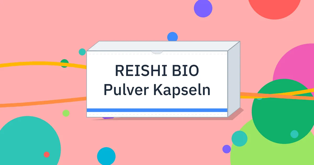 Symbolbild: Packung mit der Aufschrift REISHI BIO Pulver Kapseln (PZN 01324609) – Verfügbarkeit und Bezug in Apotheken in Frankfurt am Main