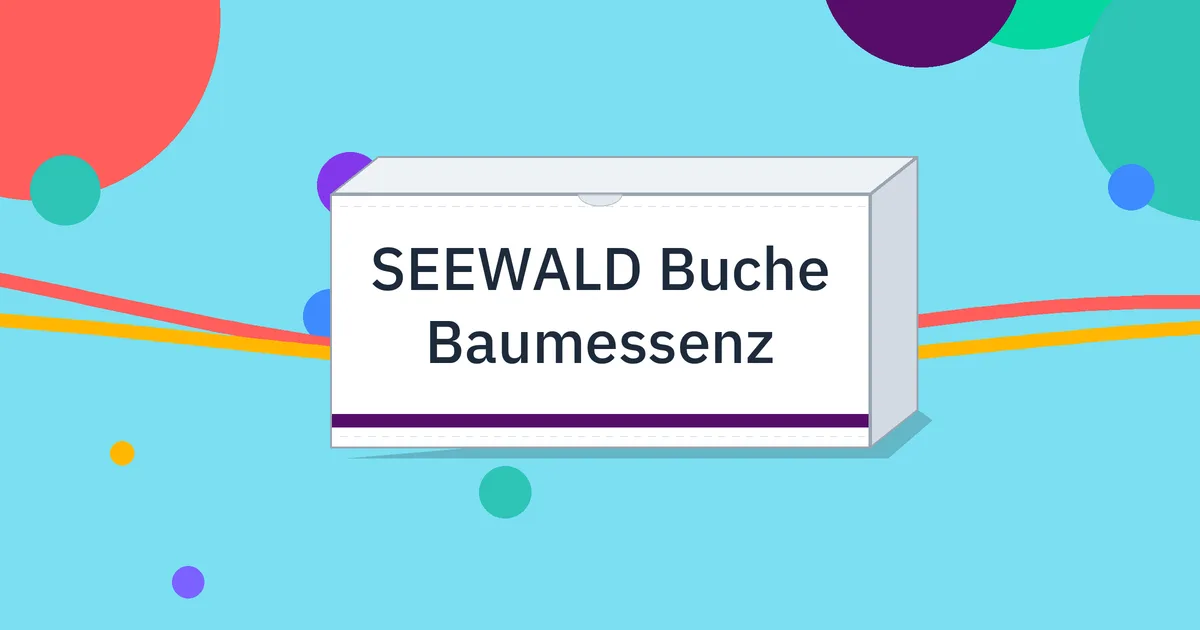 Symbolbild: Packung mit der Aufschrift SEEWALD Buche Baumessenz (PZN 14236278) – Verfügbarkeit und Bezug in Apotheken in Frankfurt am Main