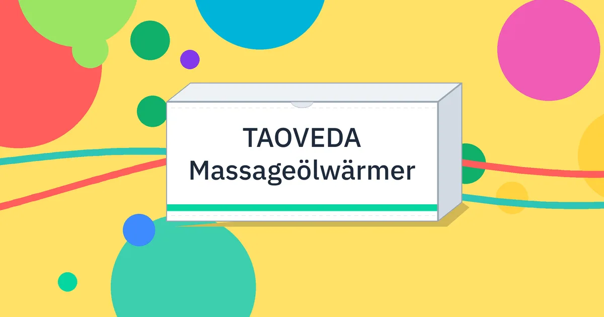 Symbolbild: Packung mit der Aufschrift TAOVEDA Massageölwärmer (PZN 15867609) – Verfügbarkeit und Bezug in Apotheken in Frankfurt am Main