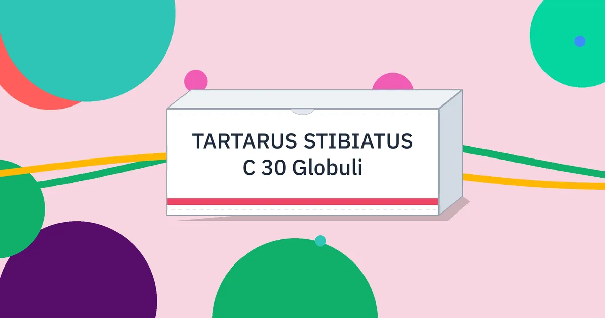 Symbolbild: Packung mit der Aufschrift TARTARUS STIBIATUS C 30 Globuli (PZN 02932759) – Verfügbarkeit und Bezug in Apotheken in Frankfurt am Main