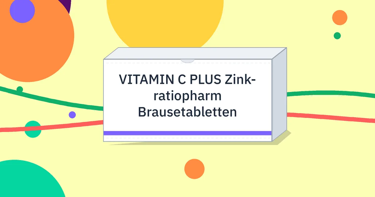 Symbolbild: Packung mit der Aufschrift VITAMIN C PLUS Zink-ratiopharm Brausetabletten (PZN 16120930) – Verfügbarkeit und Bezug in Apotheken in Frankfurt am Main