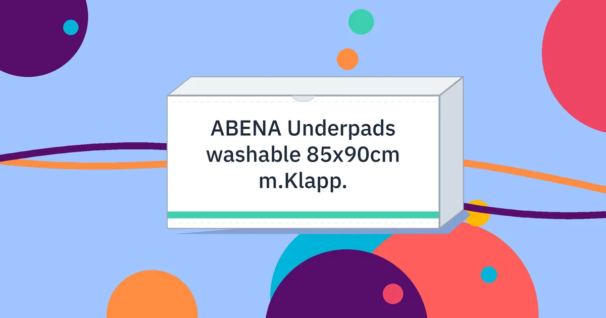 Symbolbild: Packung mit der Aufschrift ABENA Underpads washable 85x90cm m.Klapp. (PZN 18745077) – Verfügbarkeit und Bezug in Apotheken in Frankfurt am Main