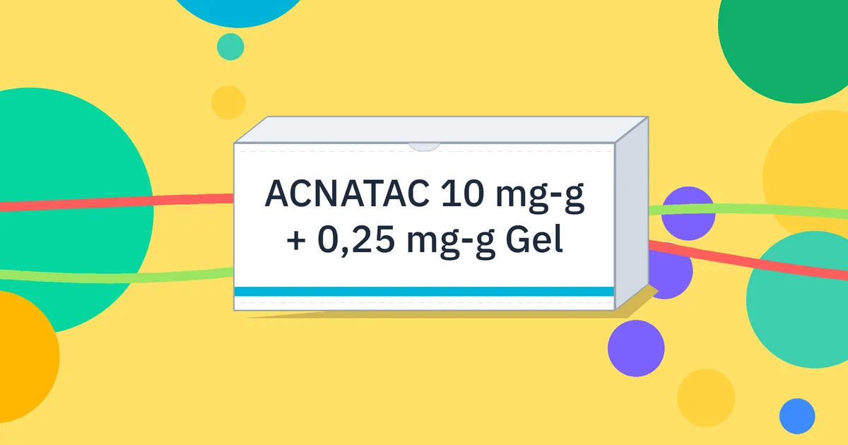 Symbolbild: Packung mit der Aufschrift ACNATAC 10 mg-g + 0,25 mg-g Gel (PZN 10168841) – Verfügbarkeit und Bezug in Apotheken in Frankfurt am Main