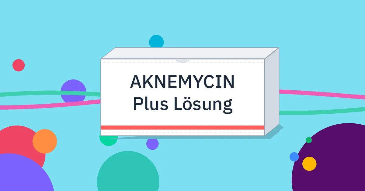 Symbolbild: Packung mit der Aufschrift AKNEMYCIN Plus Lösung (PZN 00104805) – Verfügbarkeit und Bezug in Apotheken in Frankfurt am Main