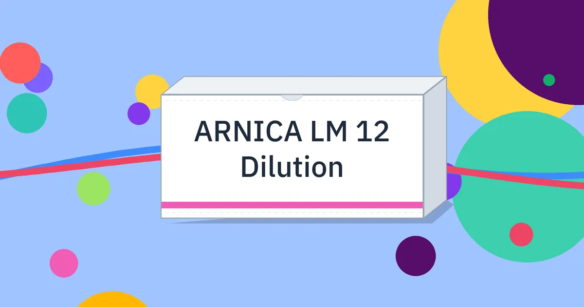 Symbolbild: Packung mit der Aufschrift ARNICA LM 12 Dilution (PZN 02600715) – Verfügbarkeit und Bezug in Apotheken in Frankfurt am Main