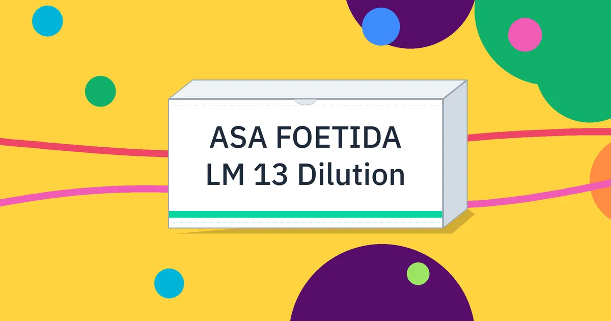 Symbolbild: Packung mit der Aufschrift ASA FOETIDA LM 13 Dilution (PZN 12781557) – Verfügbarkeit und Bezug in Apotheken in Frankfurt am Main