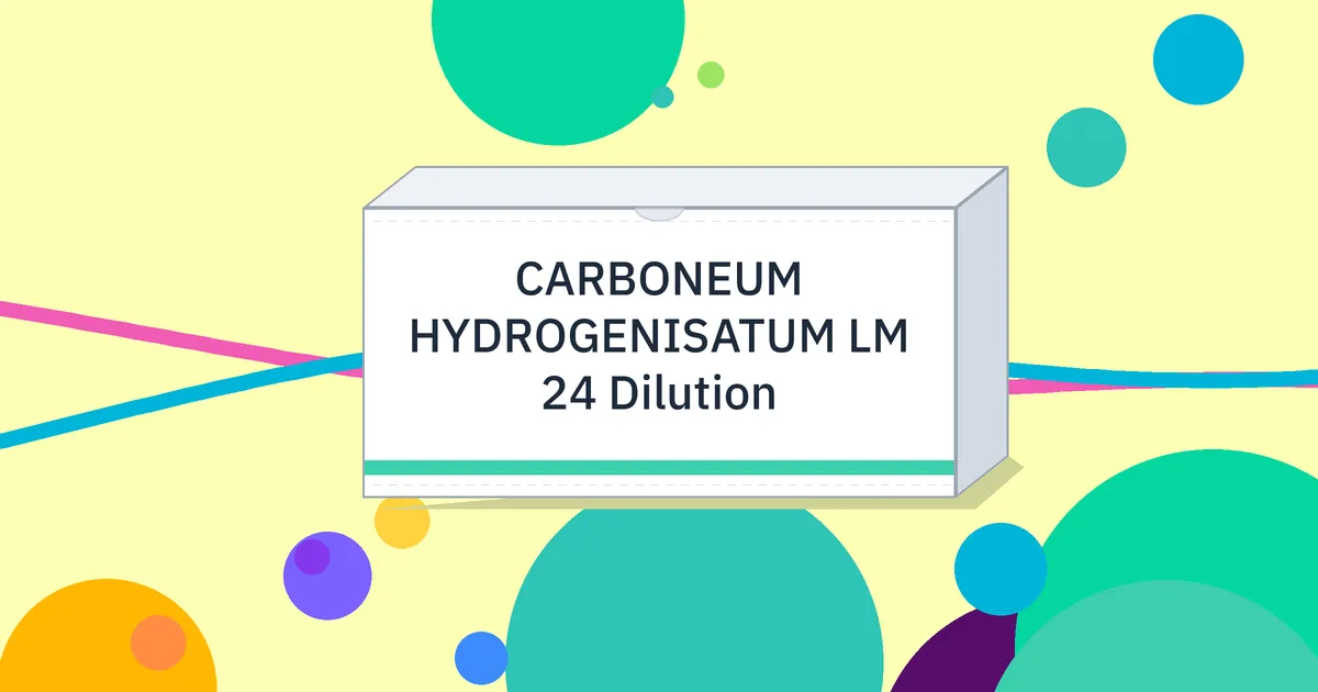 Symbolbild: Packung mit der Aufschrift CARBONEUM HYDROGENISATUM LM 24 Dilution (PZN 13428320) – Verfügbarkeit und Bezug in Apotheken in Frankfurt am Main