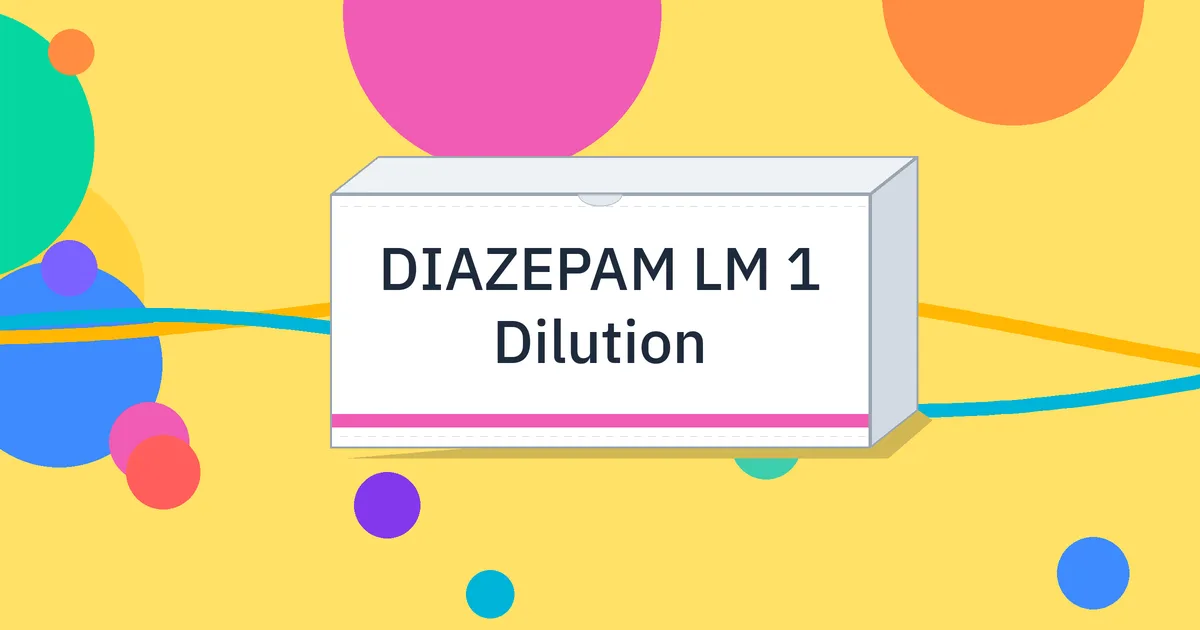 Symbolbild: Packung mit der Aufschrift DIAZEPAM LM 1 Dilution (PZN 12840716) – Verfügbarkeit und Bezug in Apotheken in Frankfurt am Main