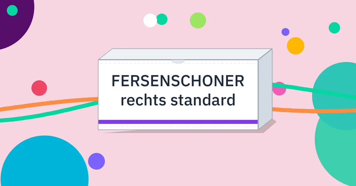 Symbolbild: Packung mit der Aufschrift FERSENSCHONER rechts standard (PZN 00176029) – Verfügbarkeit und Bezug in Apotheken in Frankfurt am Main