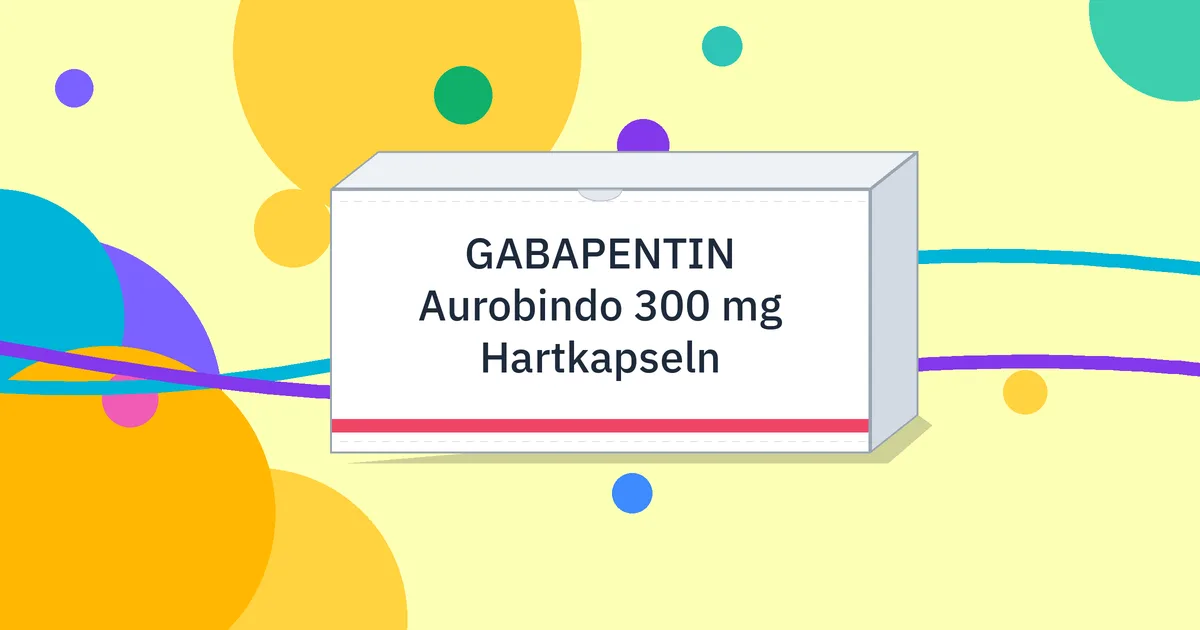 Symbolbild: Packung mit der Aufschrift GABAPENTIN Aurobindo 300 mg Hartkapseln (PZN 09103813) – Verfügbarkeit und Bezug in Apotheken in Frankfurt am Main