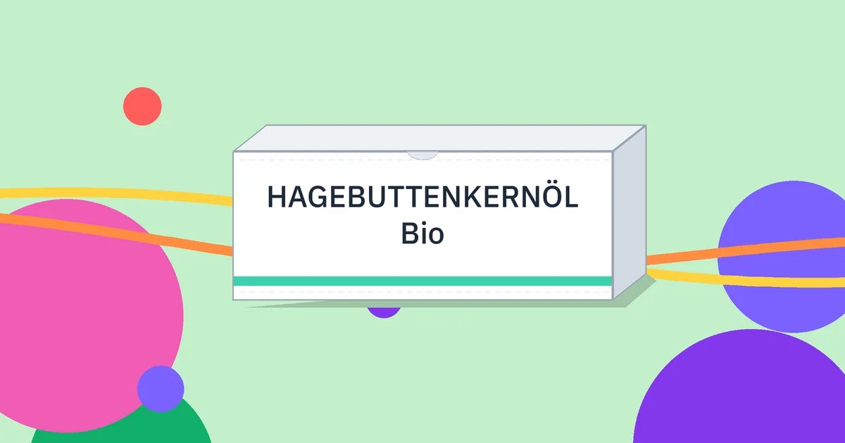 Symbolbild: Packung mit der Aufschrift HAGEBUTTENKERNÖL Bio (PZN 02218045) – Verfügbarkeit und Bezug in Apotheken in Frankfurt am Main
