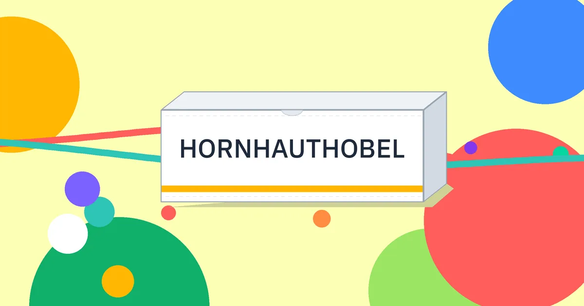Symbolbild: Packung mit der Aufschrift HORNHAUTHOBEL (PZN 02008371) – Verfügbarkeit und Bezug in Apotheken in Frankfurt am Main