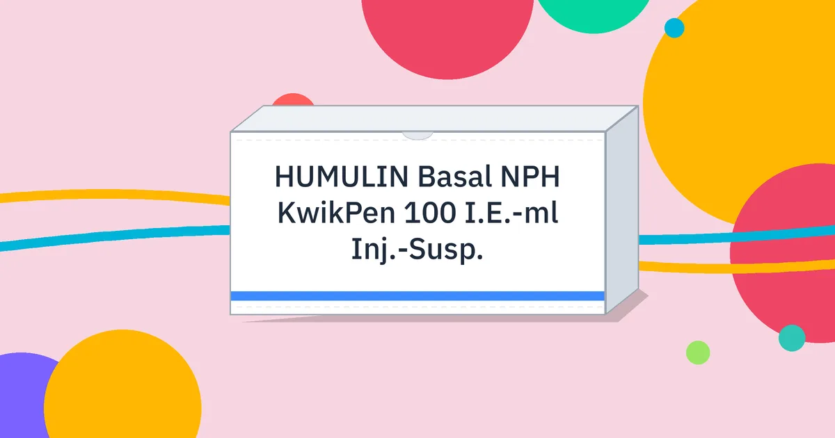 Symbolbild: Packung mit der Aufschrift HUMULIN Basal NPH KwikPen 100 I.E.-ml Inj.-Susp. (PZN 16944223) – Verfügbarkeit und Bezug in Apotheken in Frankfurt am Main