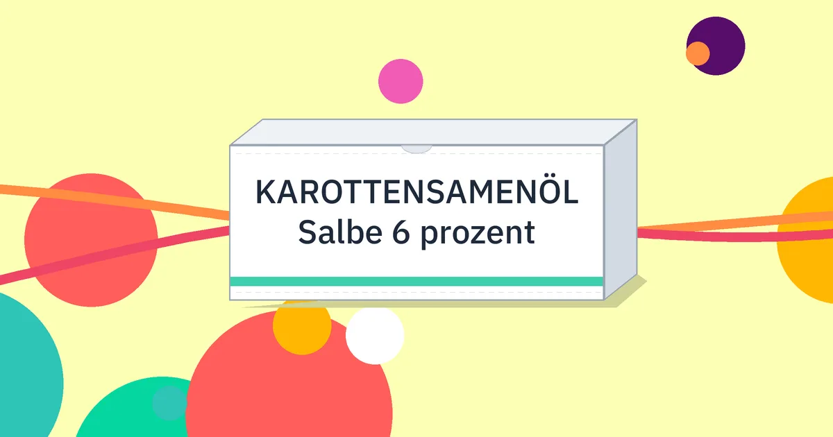 Symbolbild: Packung mit der Aufschrift KAROTTENSAMENÖL Salbe 6 prozent (PZN 18180149) – Verfügbarkeit und Bezug in Apotheken in Frankfurt am Main