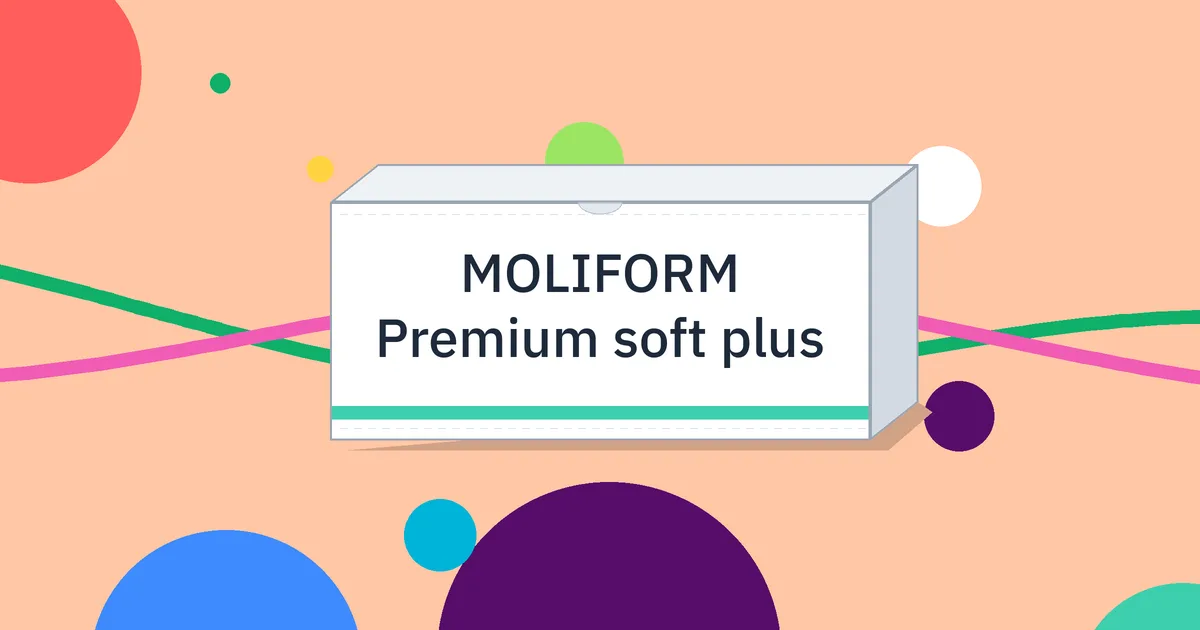 Symbolbild: Packung mit der Aufschrift MOLIFORM Premium soft plus (PZN 10792692) – Verfügbarkeit und Bezug in Apotheken in Frankfurt am Main
