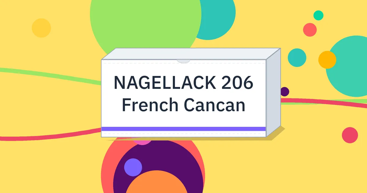 Symbolbild: Packung mit der Aufschrift NAGELLACK 206 French Cancan (PZN 10849676) – Verfügbarkeit und Bezug in Apotheken in Frankfurt am Main