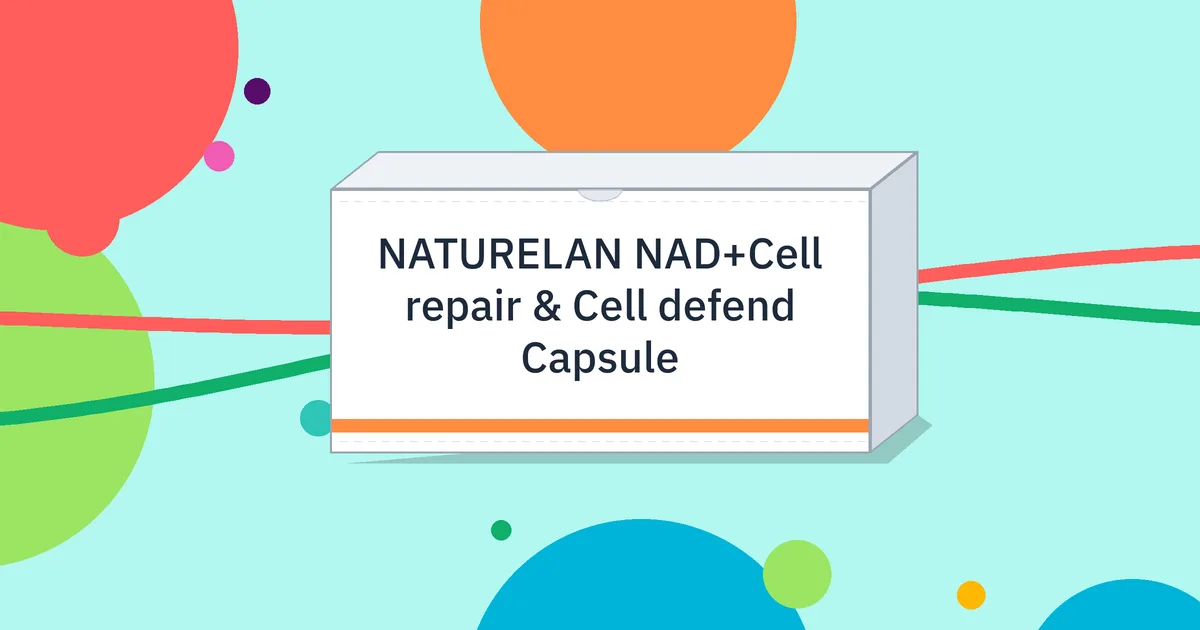 Symbolbild: Packung mit der Aufschrift NATURELAN NAD+Cell repair & Cell defend Capsule (PZN 19863212) – Verfügbarkeit und Bezug in Apotheken in Frankfurt am Main