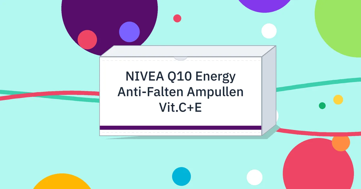 Symbolbild: Packung mit der Aufschrift NIVEA Q10 Energy Anti-Falten Ampullen Vit.C+E (PZN 17625112) – Verfügbarkeit und Bezug in Apotheken in Frankfurt am Main