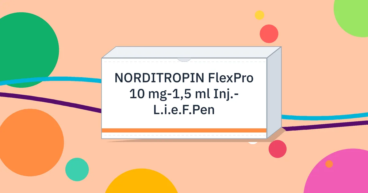 Symbolbild: Packung mit der Aufschrift NORDITROPIN FlexPro 10 mg-1,5 ml Inj.-L.i.e.F.Pen (PZN 05459401) – Verfügbarkeit und Bezug in Apotheken in Frankfurt am Main