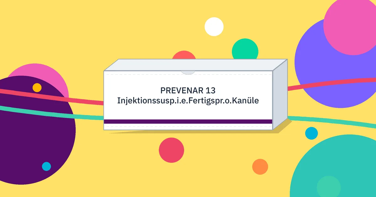 Symbolbild: Packung mit der Aufschrift PREVENAR 13 Injektionssusp.i.e.Fertigspr.o.Kanüle (PZN 19899546) – Verfügbarkeit und Bezug in Apotheken in Frankfurt am Main