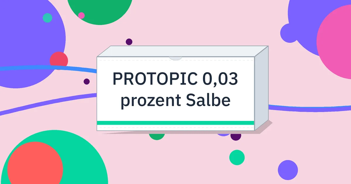 Symbolbild: Packung mit der Aufschrift PROTOPIC 0,03 prozent Salbe (PZN 19630896) – Verfügbarkeit und Bezug in Apotheken in Frankfurt am Main
