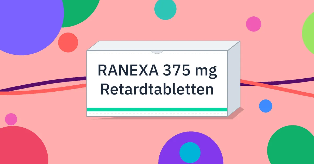 Symbolbild: Packung mit der Aufschrift RANEXA 375 mg Retardtabletten (PZN 19234284) – Verfügbarkeit und Bezug in Apotheken in Frankfurt am Main