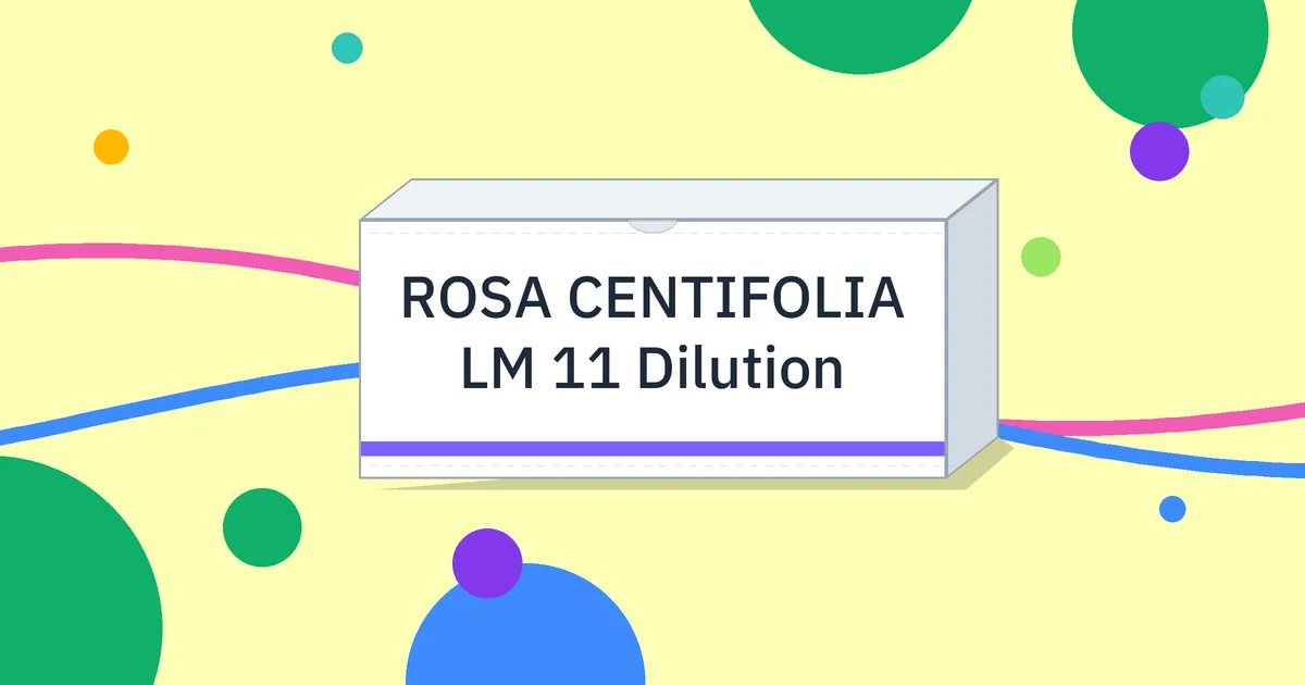 Symbolbild: Packung mit der Aufschrift ROSA CENTIFOLIA LM 11 Dilution (PZN 13055787) – Verfügbarkeit und Bezug in Apotheken in Frankfurt am Main