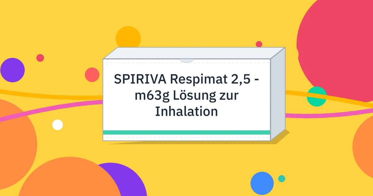 Symbolbild: Packung mit der Aufschrift SPIRIVA Respimat 2,5 -m63g Lösung zur Inhalation (PZN 13235532) – Verfügbarkeit und Bezug in Apotheken in Frankfurt am Main