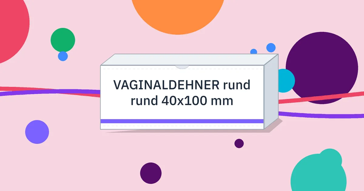 Symbolbild: Packung mit der Aufschrift VAGINALDEHNER rund rund 40x100 mm (PZN 07322936) – Verfügbarkeit und Bezug in Apotheken in Frankfurt am Main