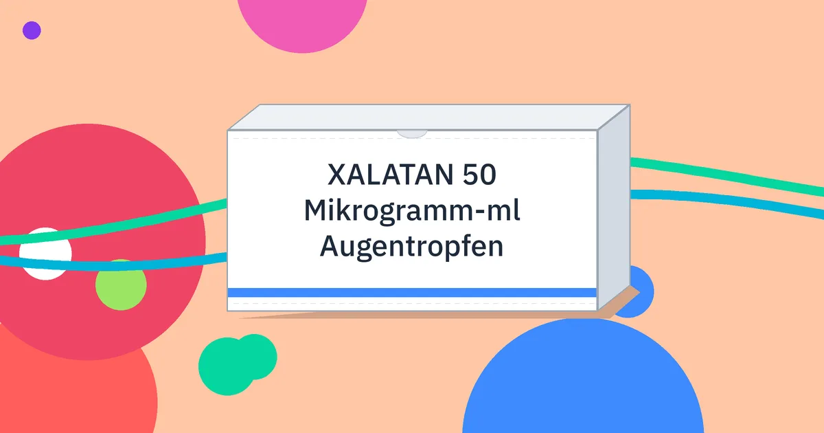 Symbolbild: Packung mit der Aufschrift XALATAN 50 Mikrogramm-ml Augentropfen (PZN 15863586) – Verfügbarkeit und Bezug in Apotheken in Frankfurt am Main