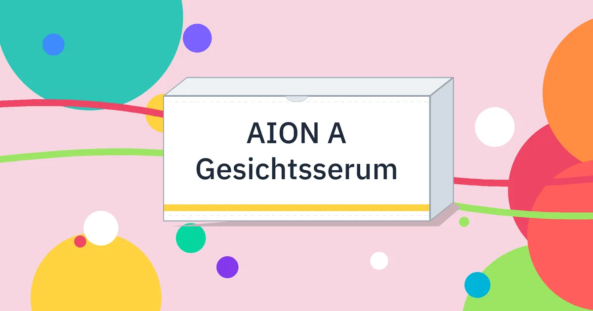 Symbolbild: Packung mit der Aufschrift AION A Gesichtsserum (PZN 16778463) – Verfügbarkeit und Bezug in Apotheken in Frankfurt am Main
