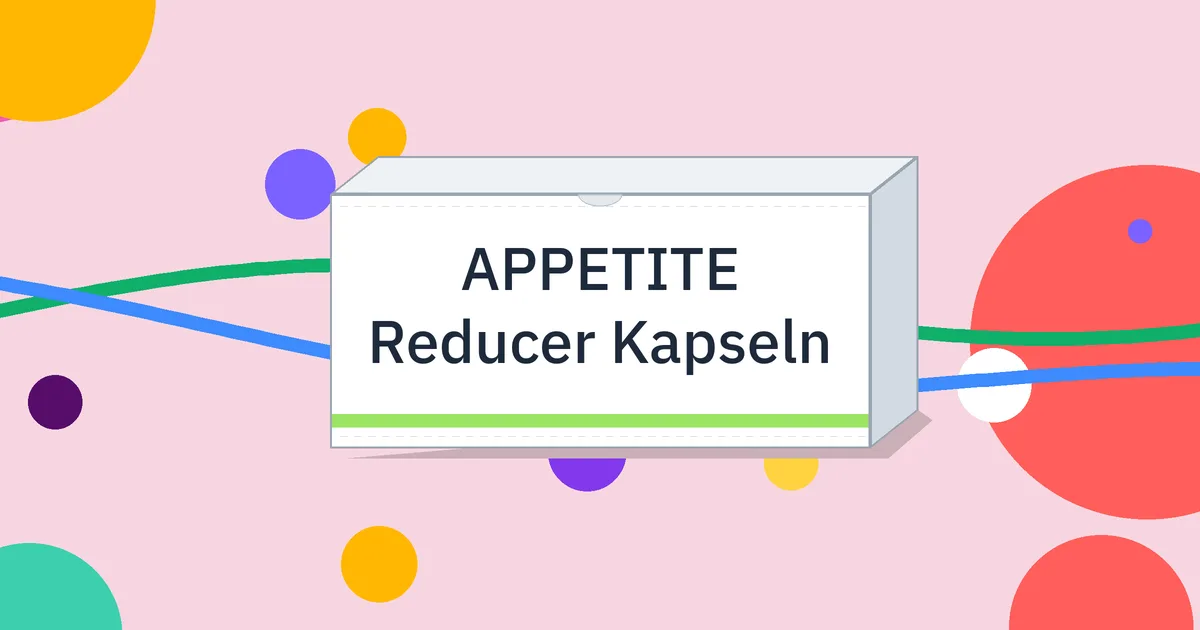Symbolbild: Packung mit der Aufschrift APPETITE Reducer Kapseln (PZN 13874309) – Verfügbarkeit und Bezug in Apotheken in Frankfurt am Main