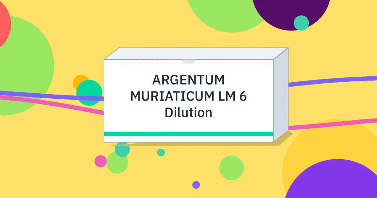 Symbolbild: Packung mit der Aufschrift ARGENTUM MURIATICUM LM 6 Dilution (PZN 12768120) – Verfügbarkeit und Bezug in Apotheken in Frankfurt am Main