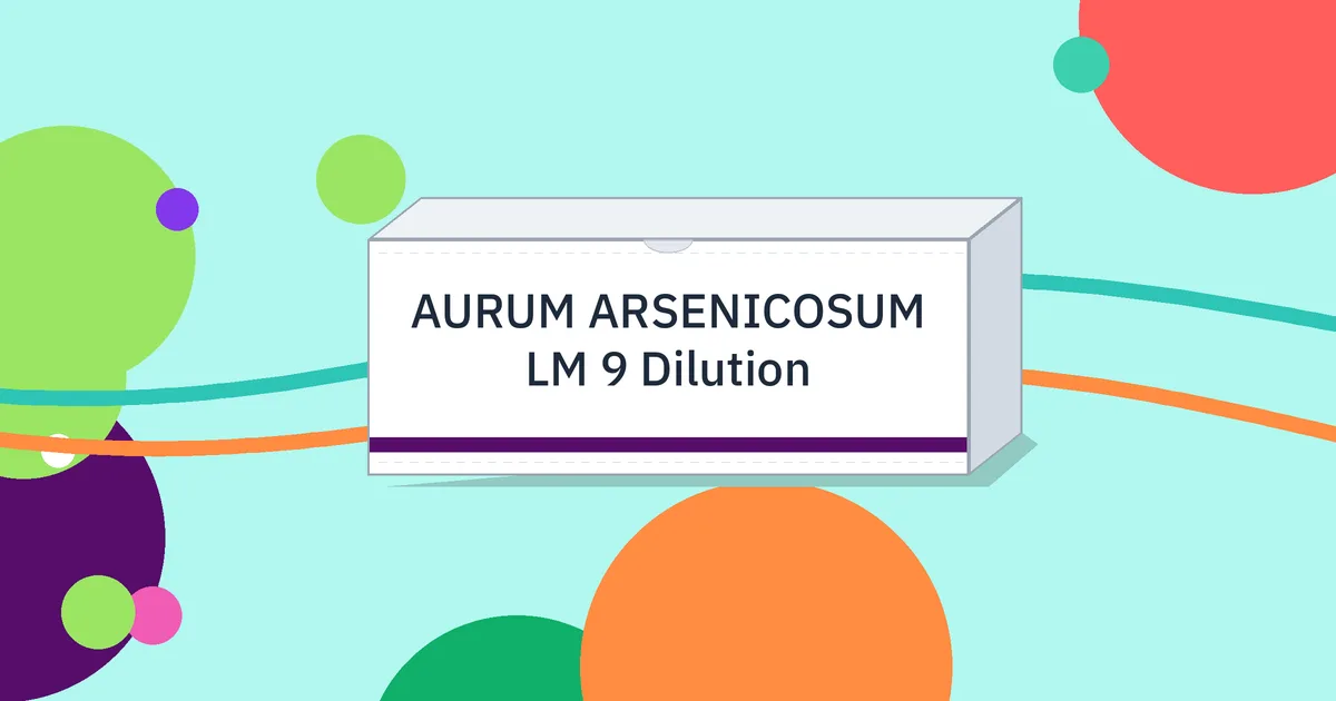 Symbolbild: Packung mit der Aufschrift AURUM ARSENICOSUM LM 9 Dilution (PZN 12783349) – Verfügbarkeit und Bezug in Apotheken in Frankfurt am Main