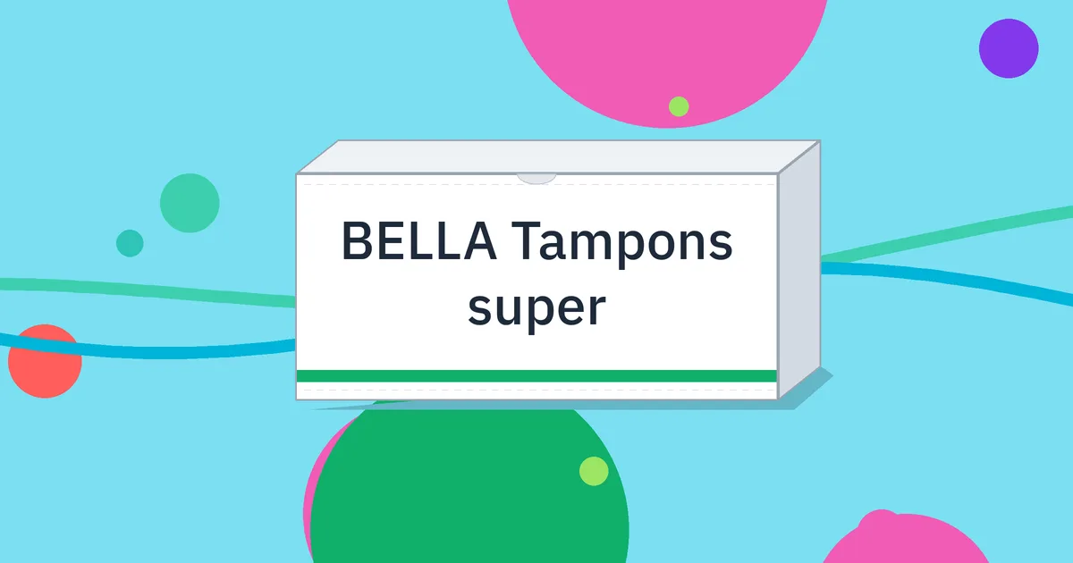 Symbolbild: Packung mit der Aufschrift BELLA Tampons super (PZN 01348567) – Verfügbarkeit und Bezug in Apotheken in Frankfurt am Main
