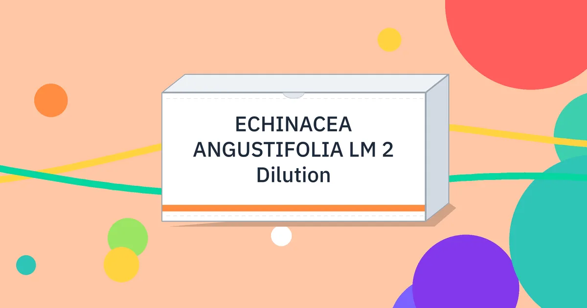 Symbolbild: Packung mit der Aufschrift ECHINACEA ANGUSTIFOLIA LM 2 Dilution (PZN 12843838) – Verfügbarkeit und Bezug in Apotheken in Frankfurt am Main