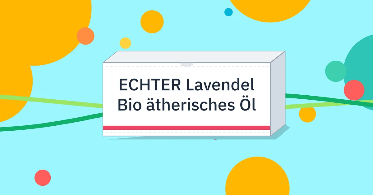 Symbolbild: Packung mit der Aufschrift ECHTER Lavendel Bio ätherisches Öl (PZN 16022038) – Verfügbarkeit und Bezug in Apotheken in Frankfurt am Main