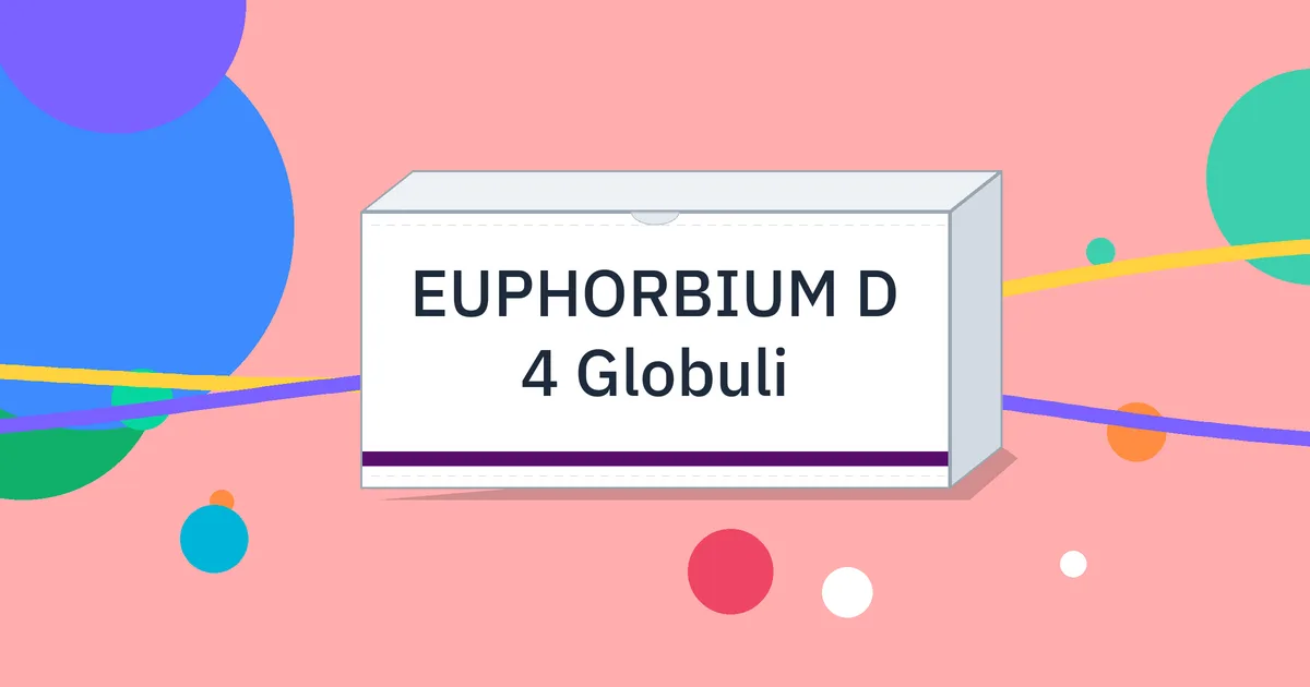 Symbolbild: Packung mit der Aufschrift EUPHORBIUM D 4 Globuli (PZN 03631600) – Verfügbarkeit und Bezug in Apotheken in Frankfurt am Main