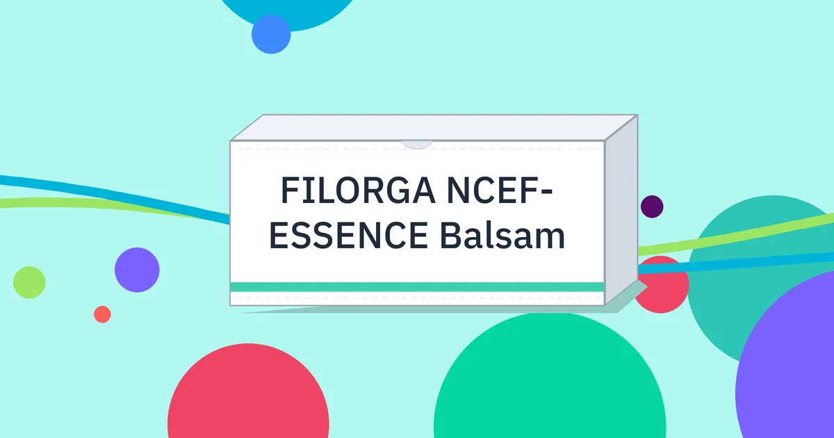Symbolbild: Packung mit der Aufschrift FILORGA NCEF-ESSENCE Balsam (PZN 18898852) – Verfügbarkeit und Bezug in Apotheken in Frankfurt am Main