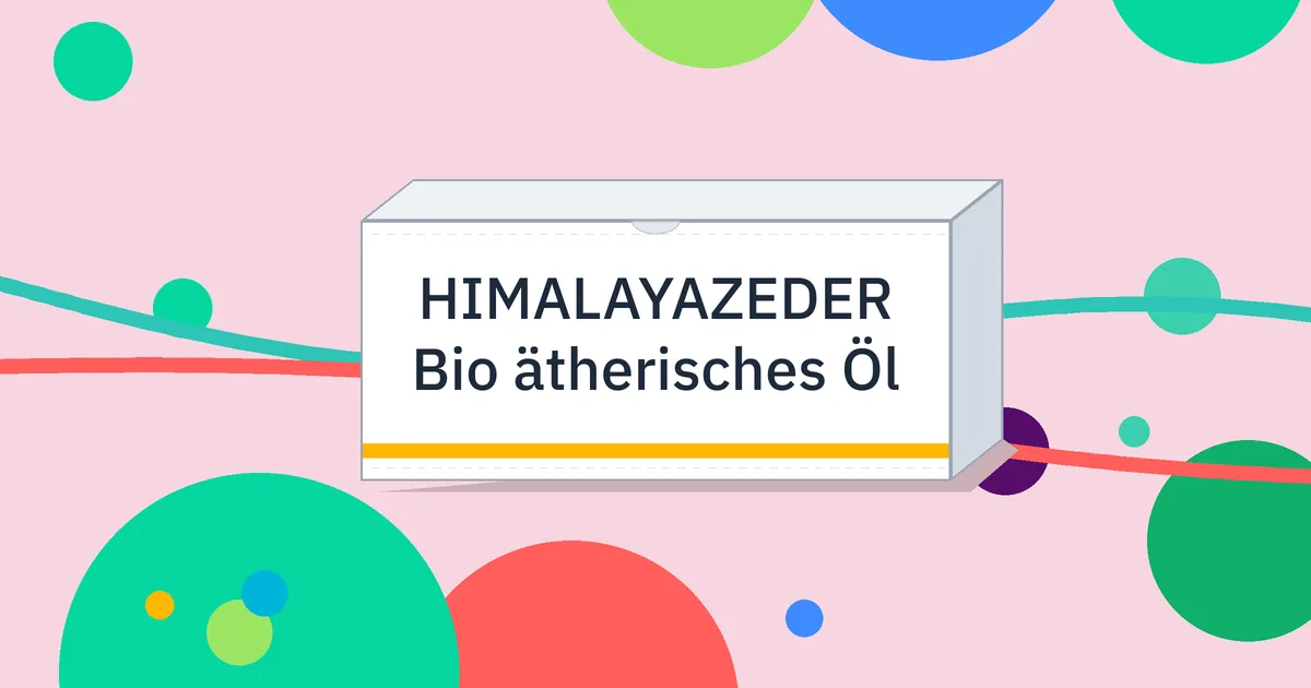 Symbolbild: Packung mit der Aufschrift HIMALAYAZEDER Bio ätherisches Öl (PZN 19475958) – Verfügbarkeit und Bezug in Apotheken in Frankfurt am Main