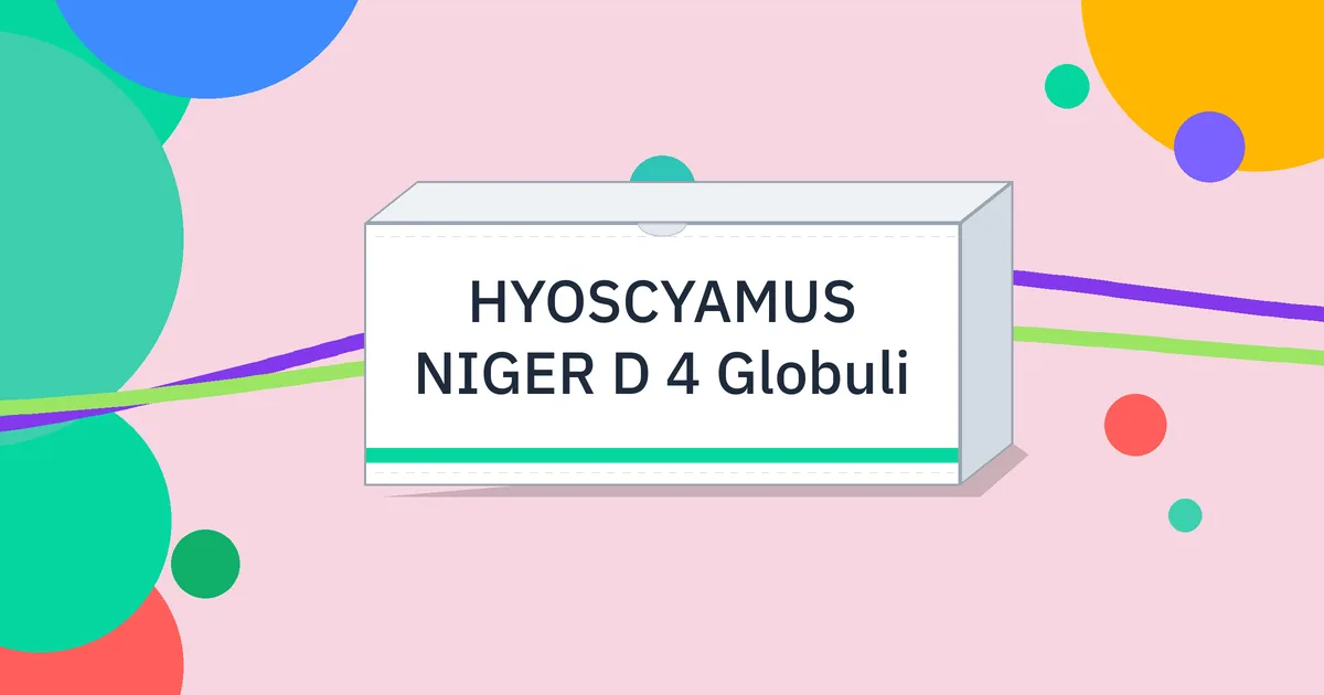 Symbolbild: Packung mit der Aufschrift HYOSCYAMUS NIGER D 4 Globuli (PZN 15304705) – Verfügbarkeit und Bezug in Apotheken in Frankfurt am Main