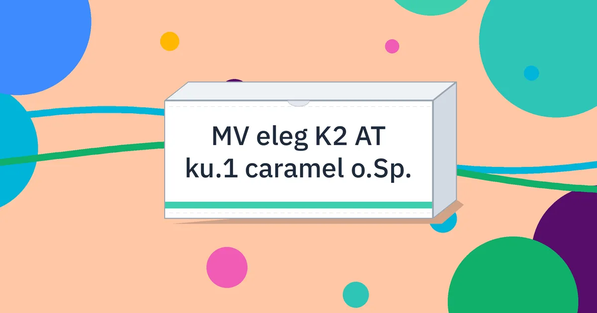 Symbolbild: Packung mit der Aufschrift MV eleg K2 AT ku.1 caramel o.Sp. (PZN 00529870) – Verfügbarkeit und Bezug in Apotheken in Frankfurt am Main