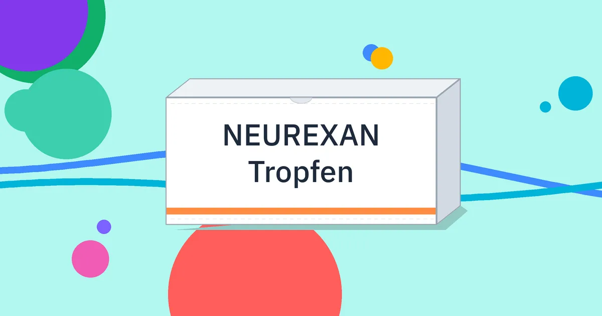 Symbolbild: Packung mit der Aufschrift NEUREXAN Tropfen (PZN 04115266) – Verfügbarkeit und Bezug in Apotheken in Frankfurt am Main
