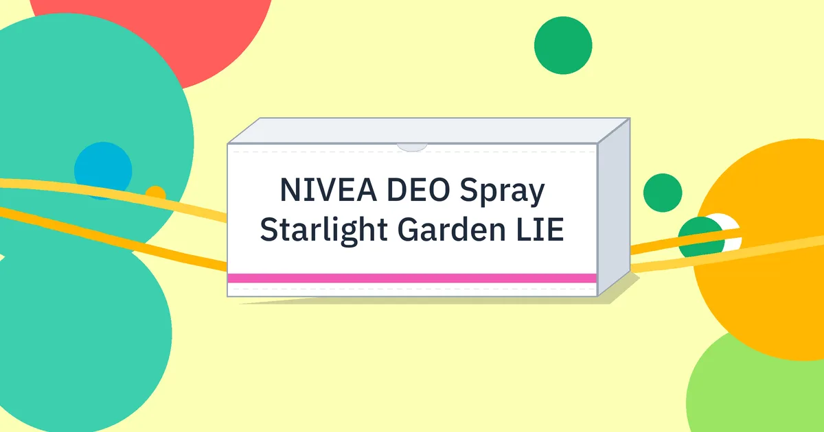 Symbolbild: Packung mit der Aufschrift NIVEA DEO Spray Starlight Garden LIE (PZN 20700099) – Verfügbarkeit und Bezug in Apotheken in Frankfurt am Main