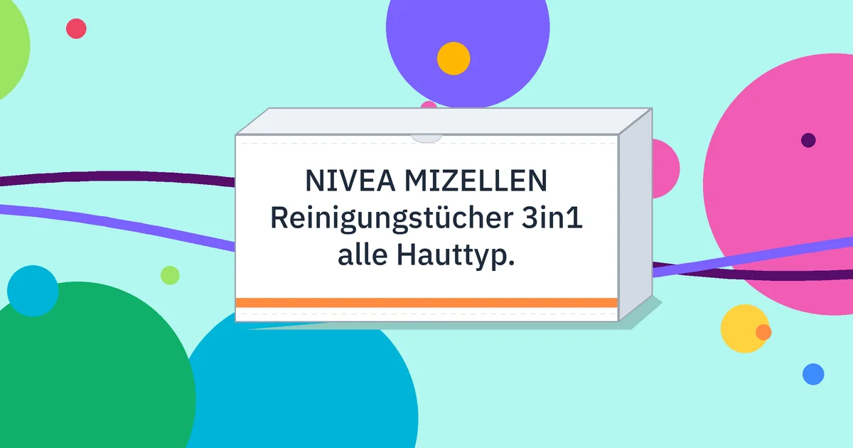 Symbolbild: Packung mit der Aufschrift NIVEA MIZELLEN Reinigungstücher 3in1 alle Hauttyp. (PZN 17626324) – Verfügbarkeit und Bezug in Apotheken in Frankfurt am Main