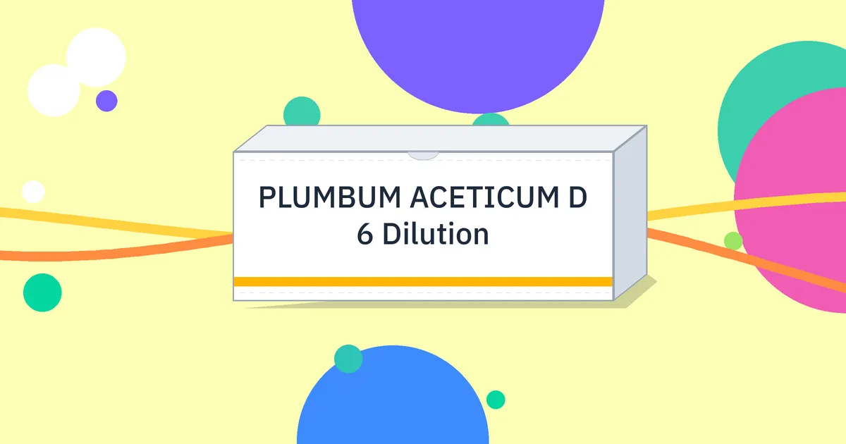 Symbolbild: Packung mit der Aufschrift PLUMBUM ACETICUM D 6 Dilution (PZN 02122380) – Verfügbarkeit und Bezug in Apotheken in Frankfurt am Main