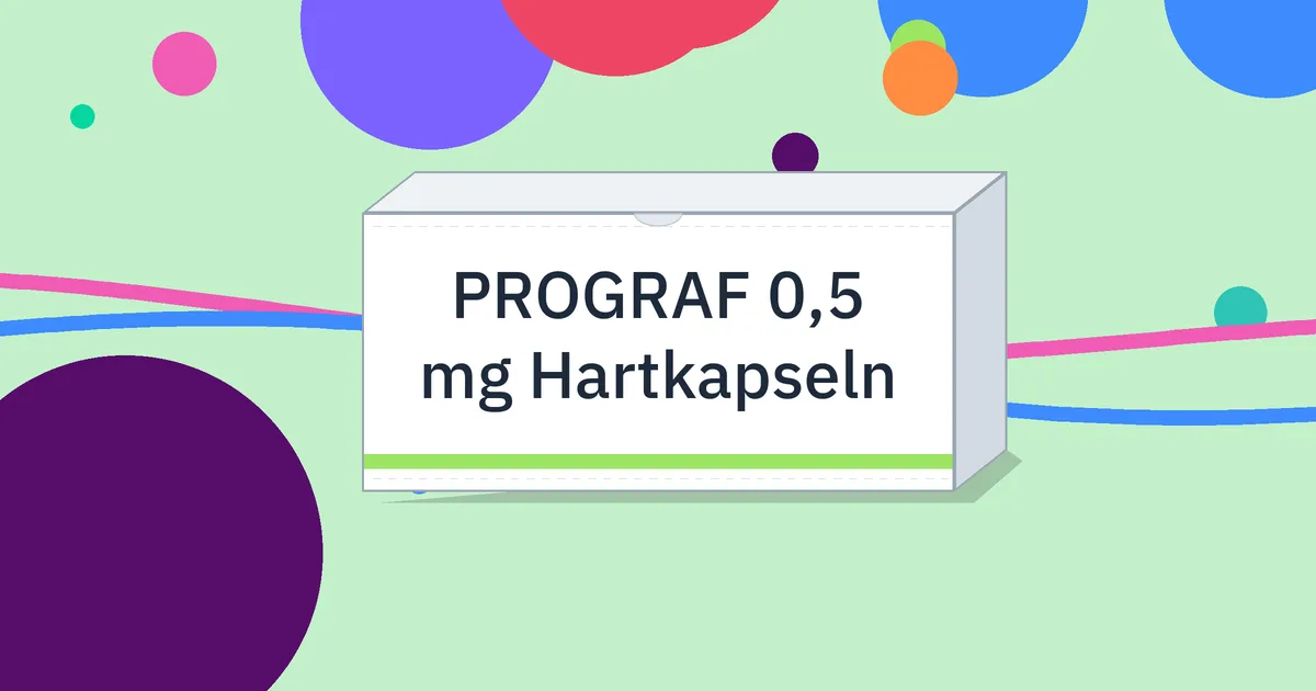 Symbolbild: Packung mit der Aufschrift PROGRAF 0,5 mg Hartkapseln (PZN 13725331) – Verfügbarkeit und Bezug in Apotheken in Frankfurt am Main