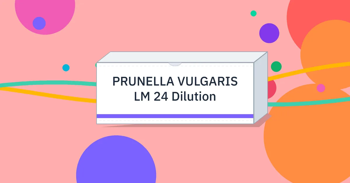 Symbolbild: Packung mit der Aufschrift PRUNELLA VULGARIS LM 24 Dilution (PZN 13669070) – Verfügbarkeit und Bezug in Apotheken in Frankfurt am Main