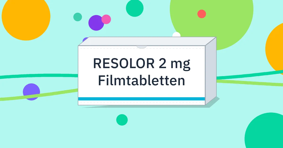 Symbolbild: Packung mit der Aufschrift RESOLOR 2 mg Filmtabletten (PZN 19754658) – Verfügbarkeit und Bezug in Apotheken in Frankfurt am Main